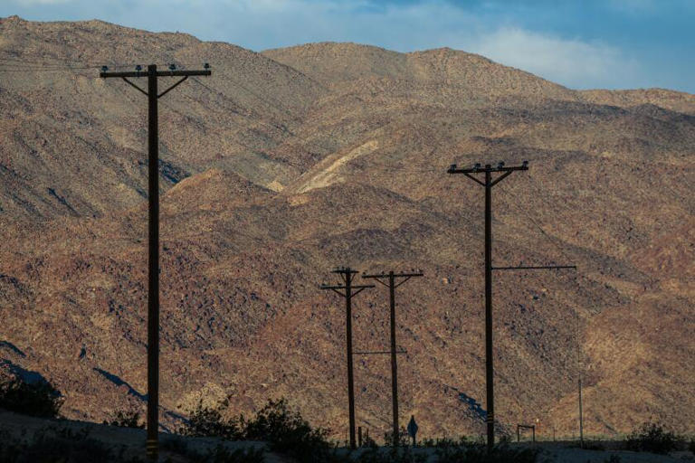 Should a high-voltage power line run through California's largest state ...