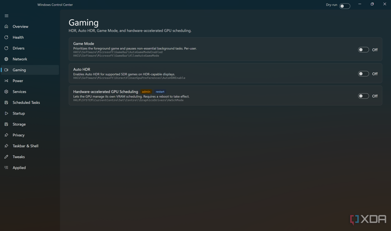 I got tired of hunting through Windows for every setting, so I built my ...