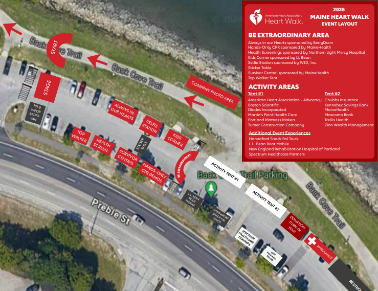 Organizers make final fundraising push for Maine Heart Walk, hoping to ...