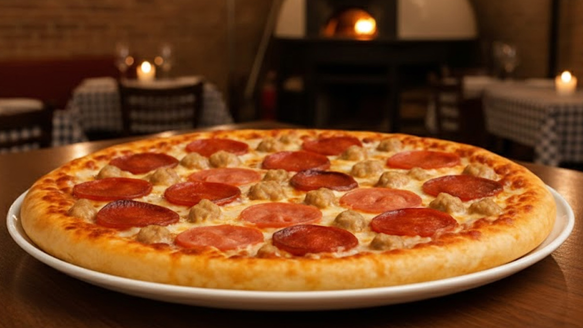 How to make pepperoni and sausage pizza