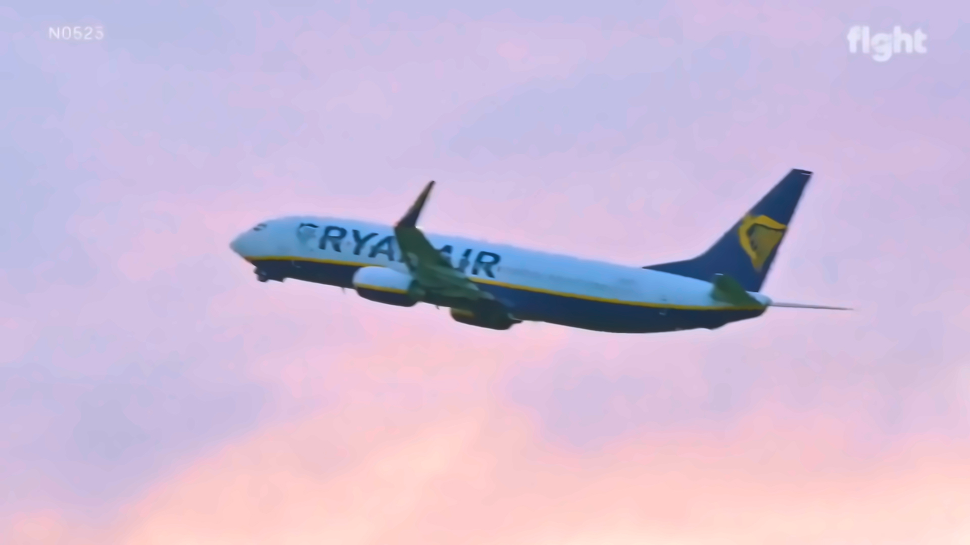 Sunset takeoff caught on camera