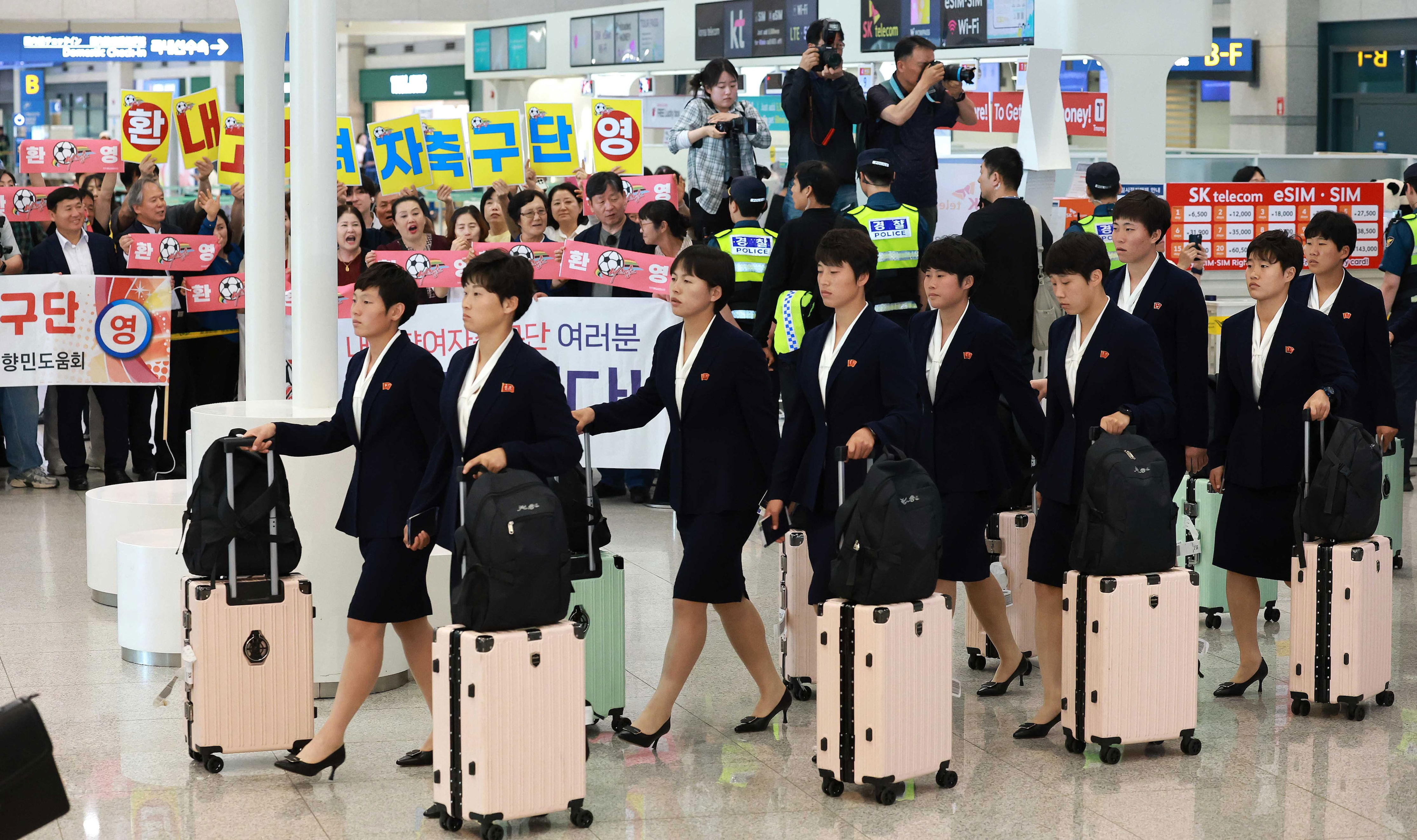 North Korean women’s team resumes inter-Korean sports exchange after 8 ...