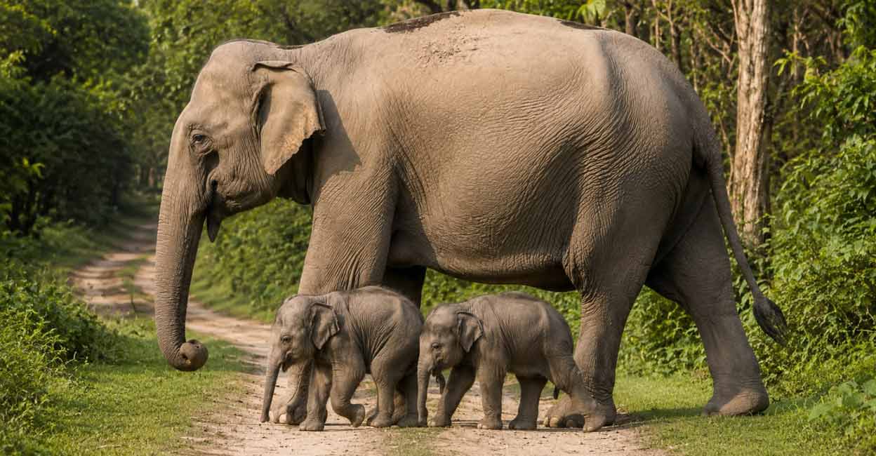 Twin elephants born in Corbett National Park: Where to see them