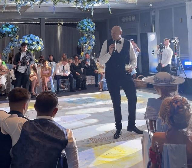 Four police cars called to Venezuela Fury's wedding reception hotel ...