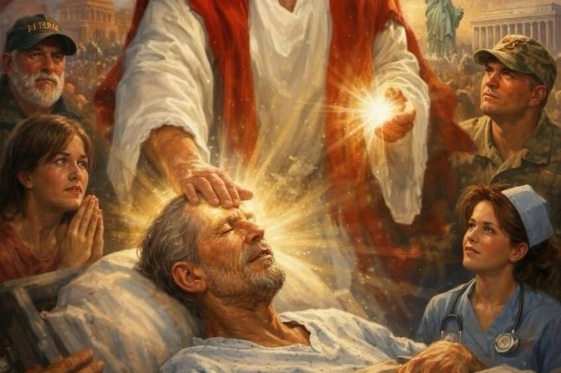 Our birthday gift to Donald Trump – see deluded POTUS as Jesus, Mona ...