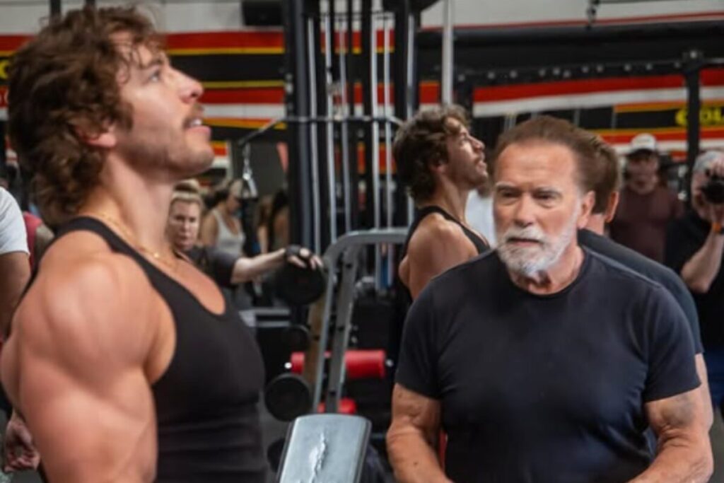 Arnold Schwarzenegger’s son Joe Baena can’t live without his father’s ...