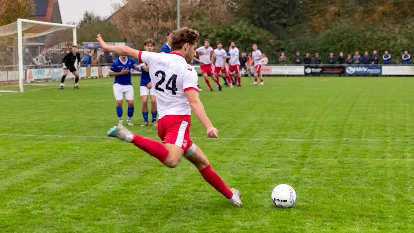 Grappige voetbalskills, missers en doelpunten in één video