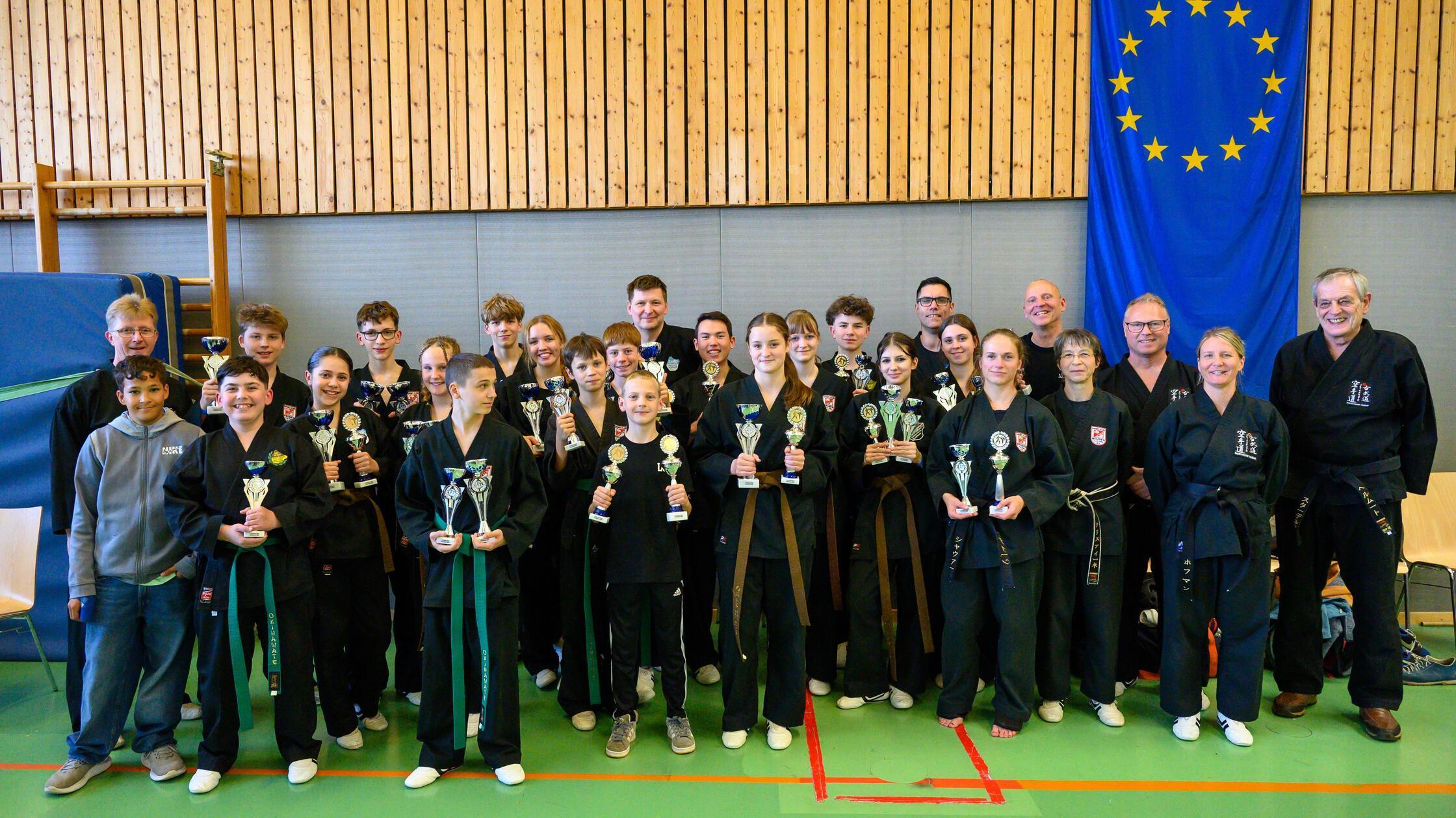 Oberfrankens Karateka erfolgreich bei European Open in Giebelstadt