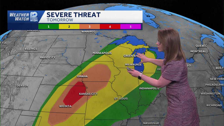 SE Wisconsin weather: Rounds of rain & storms