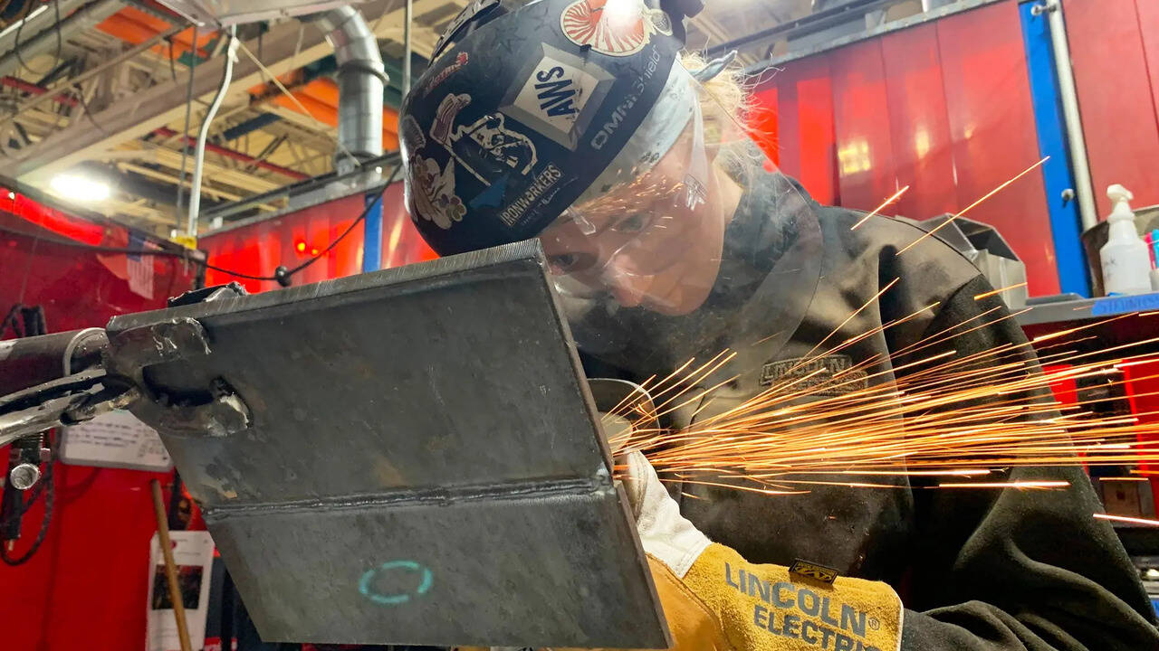 Michigan student becomes first woman to represent US at world welding ...
