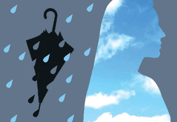 Summer rain: Abandon the umbrella, embrace the present