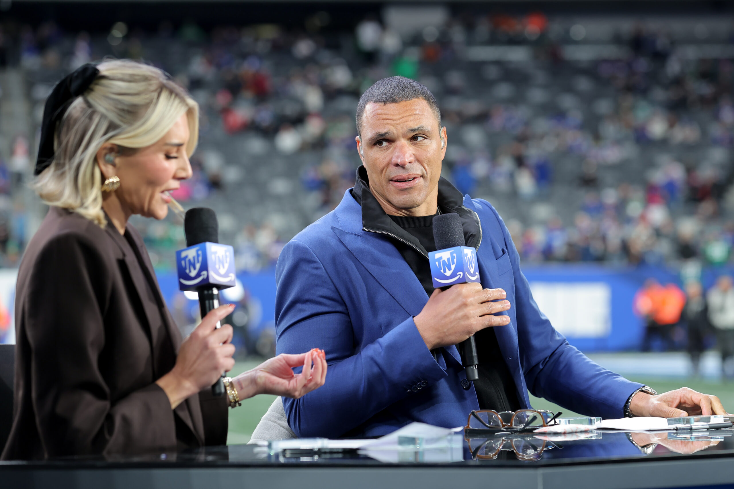 Amazon’s NFL host swears off marriage after watching Kelce and Swift