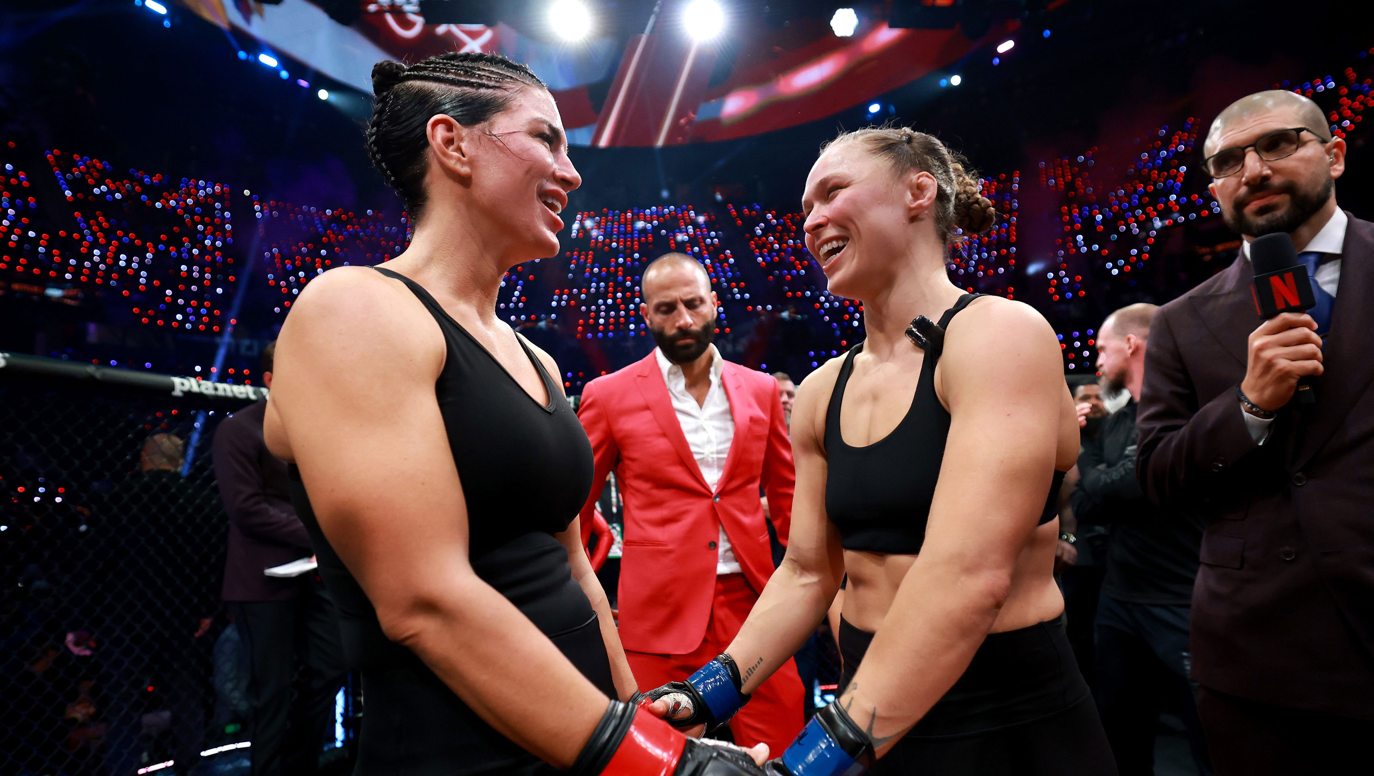 Who Won The Ronda Rousey Vs Gina Carano Fight See The Winner Of The