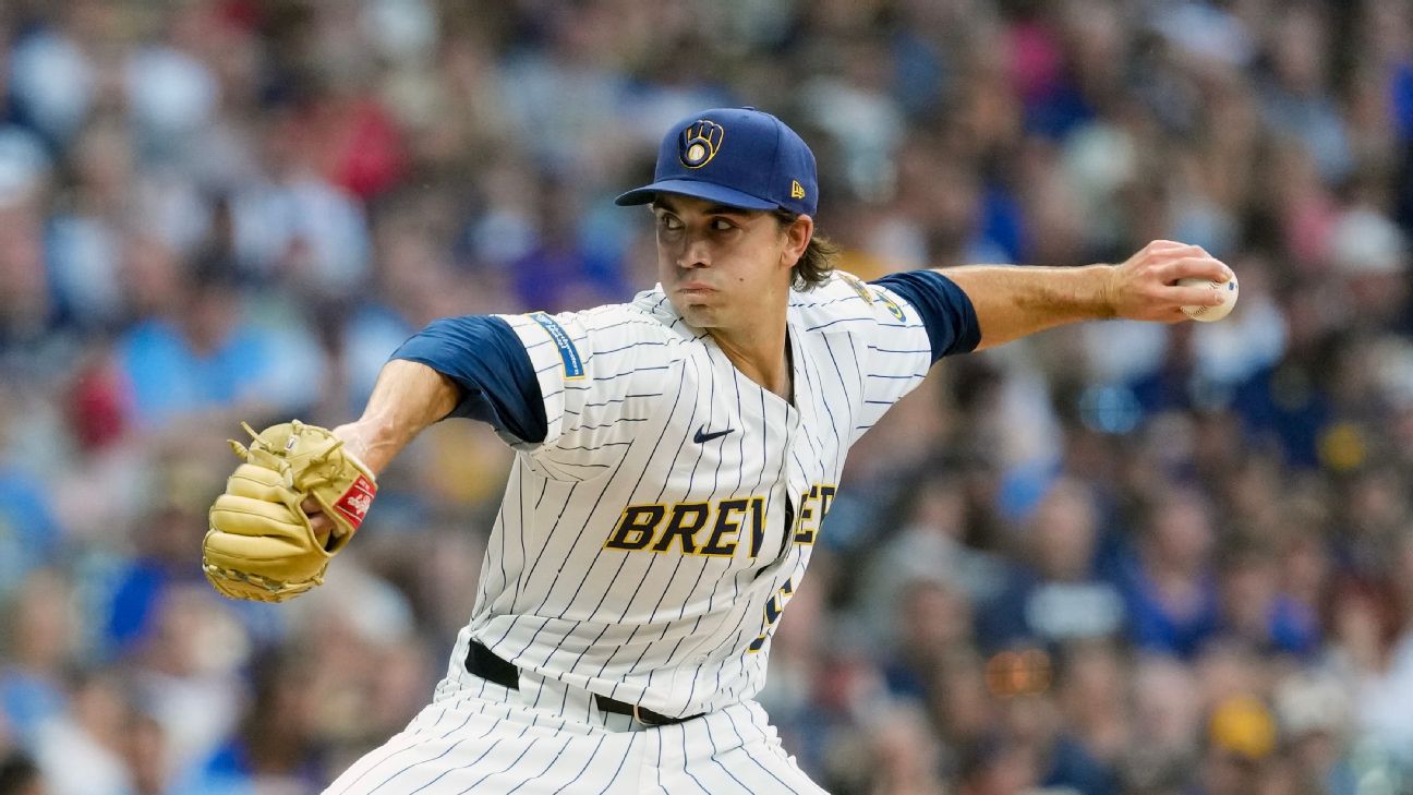 Brewers option LHP Robert Gasser after loss vs. Dodgers