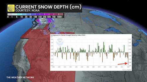US., Canada off to surprising, contrasting wildfire season starts