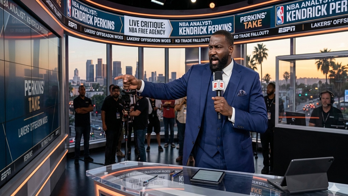 NBA controversy erupts: Did Kendrick Perkins go too far with Luka ...