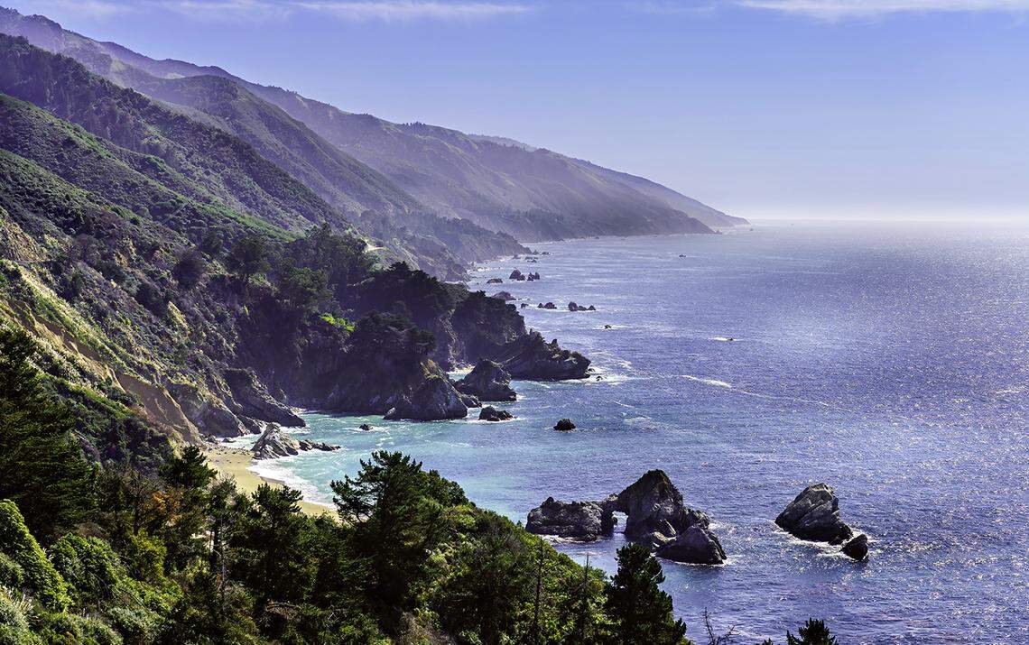Fisherman dies after falling into sea along Big Sur coast