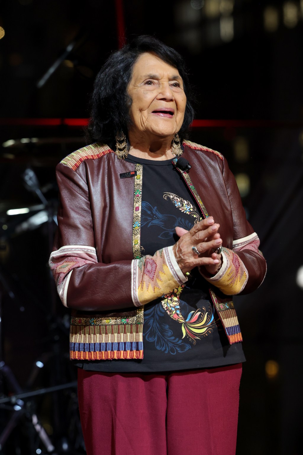 Cesar Chavez alleged victim Dolores Huerta makes first public ...