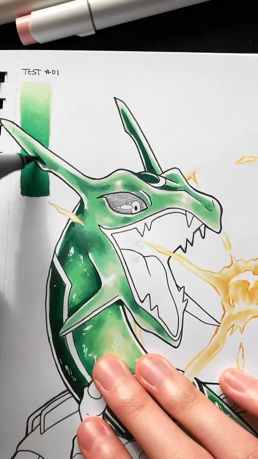 Simple marker blending techniques for beginners