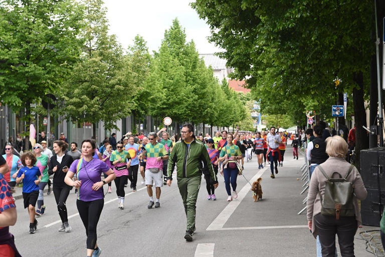 Münchner Innenstadt: Tausende laufen beim „Giro di Monaco“ mit
