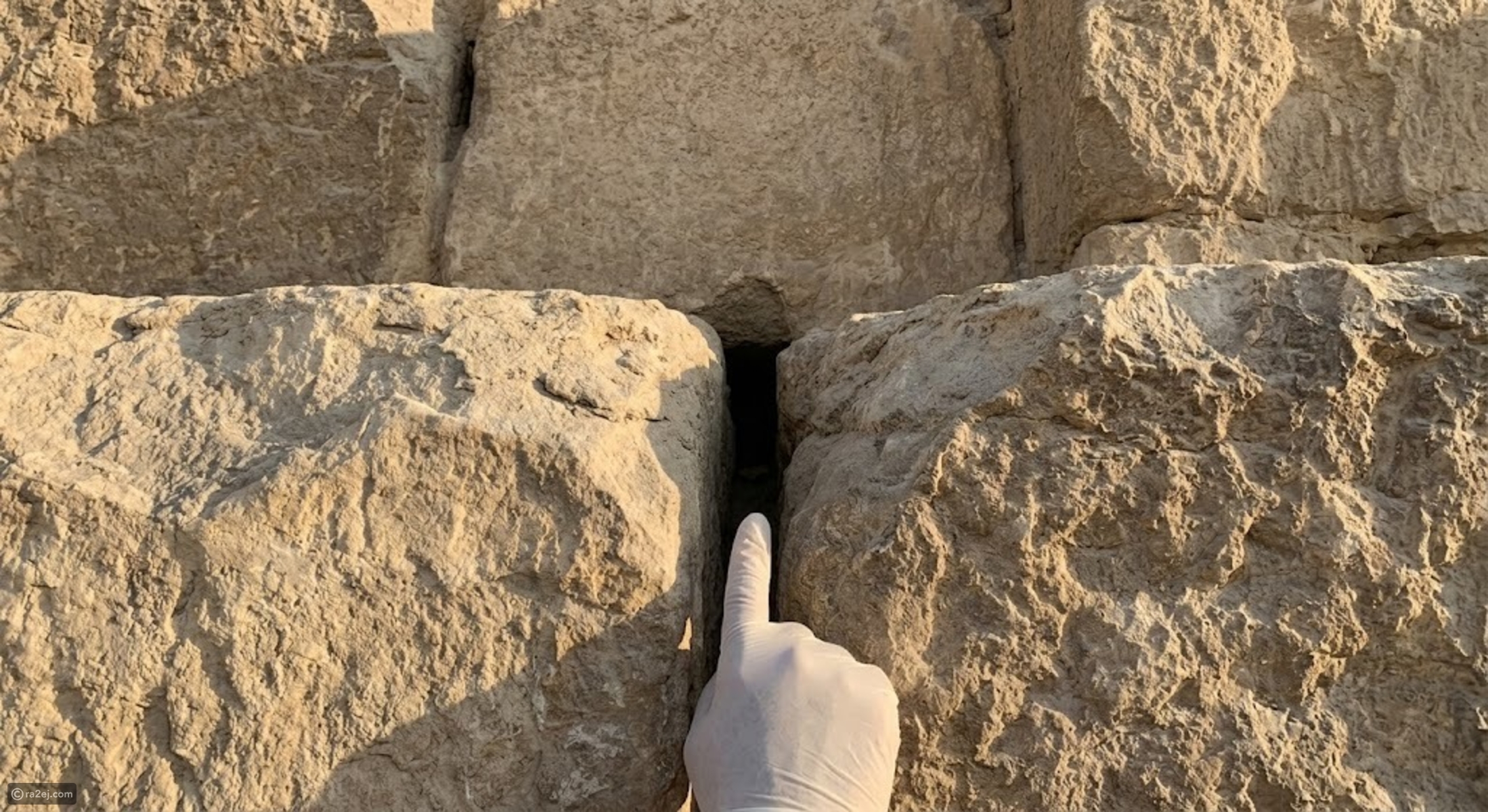 A tiny gap in the Great Pyramid led scientists to something strange