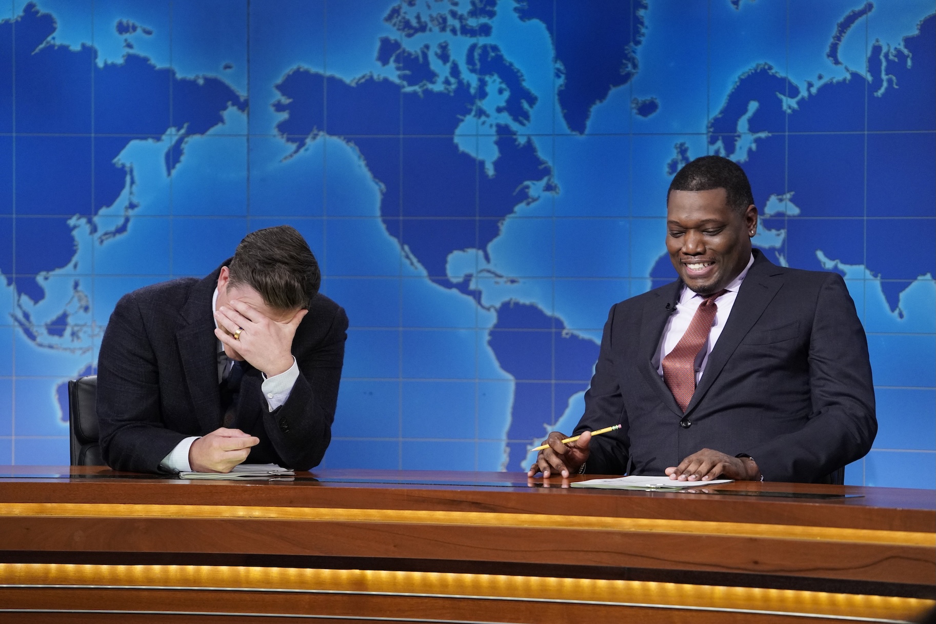 Colin Jost Almost Shaved His Head During His Season Finale Joke Swap