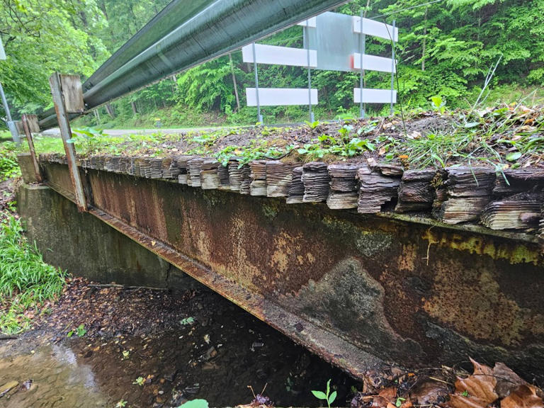 Kanawha State Forest bridge closes