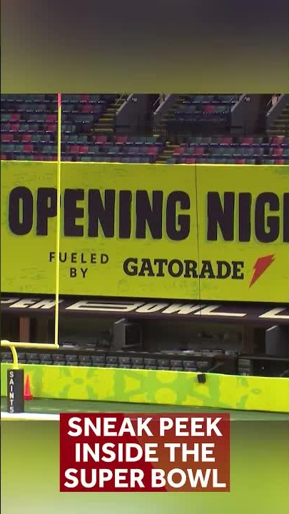 Super Bowl 2025: Inside the New Orleans' Superdome #Chiefs #Eagles #NFL ...
