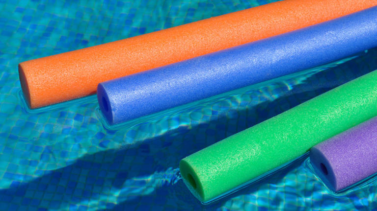 Turn Dollar Tree pool noodles into adorable garden decor you'll love