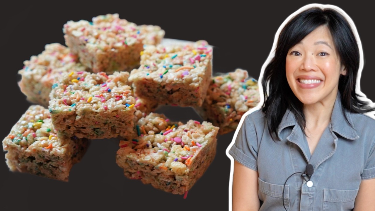 Cake mix Rice Krispie treats broke the internet for a reason