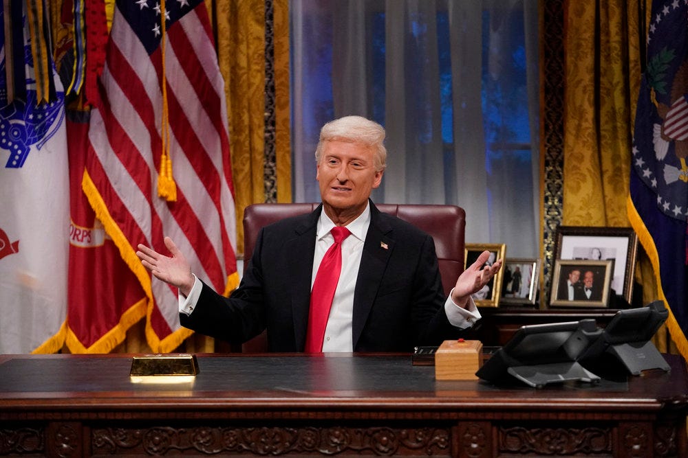 In 'SNL' cold open, Will Ferrell's Epstein visits 'best friend' Trump
