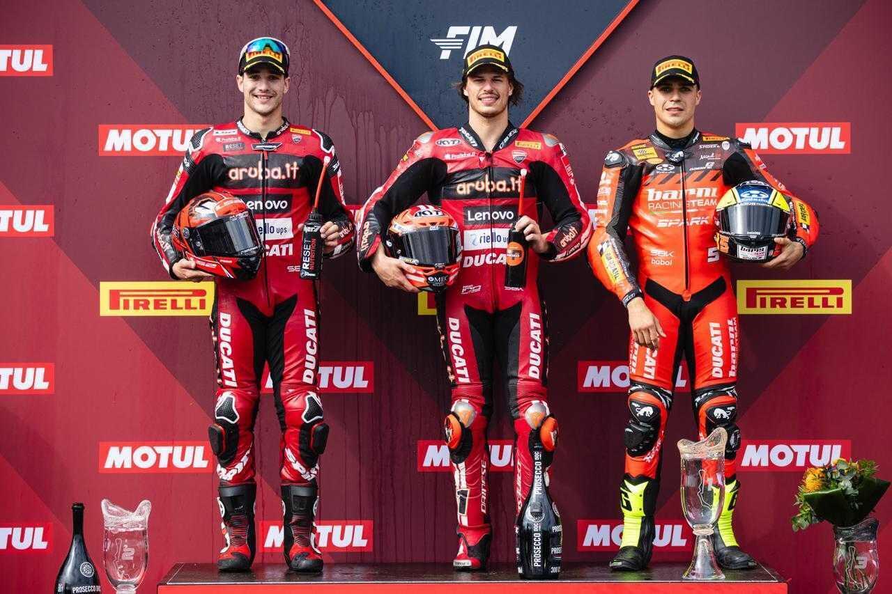 SBK 2026. GP della Repubblica Ceca. A Most tripletta di Nicolò Bulega ...