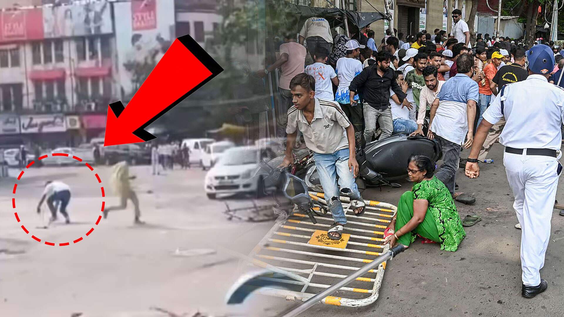 Kolkata: Protest against demolition drive turns violent in Park Circus ...