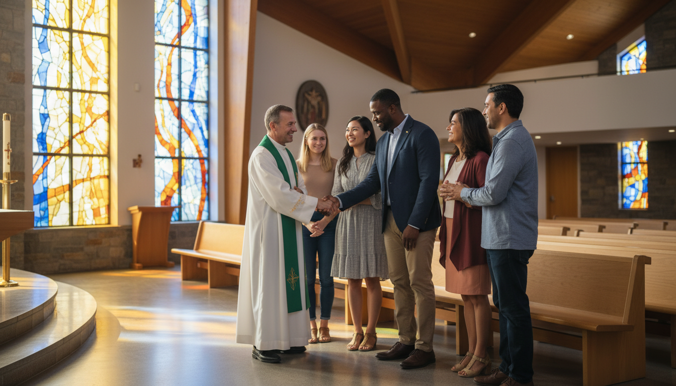 Faith awakens a surge of new Catholics and dedicated priests