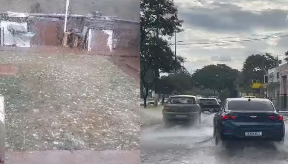 Tempestades severas geram granizo e ventos de 100 km/h no PR e MS neste ...