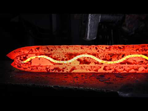 Forging a legendary Viking sword
