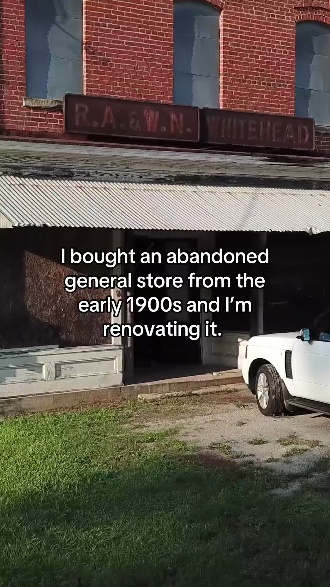 Renovating an abandoned general store from the early 1900s!