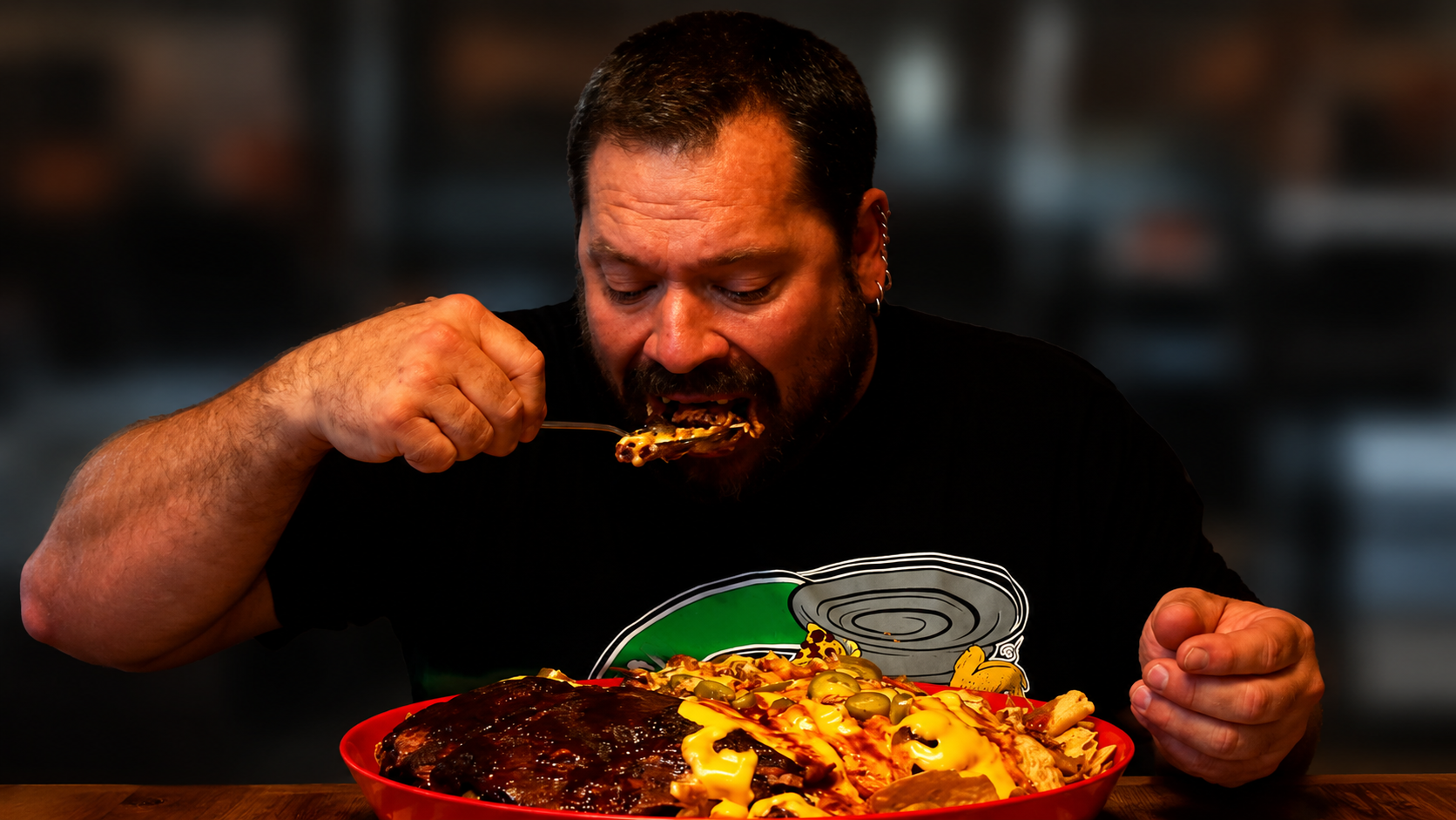 This nacho mountain challenge looked impossible from the start