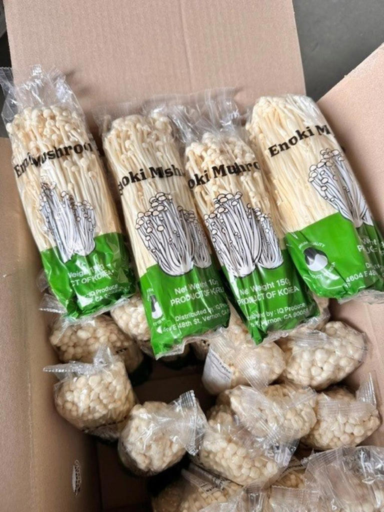 Enoki mushrooms recalled for potential listeria contamination