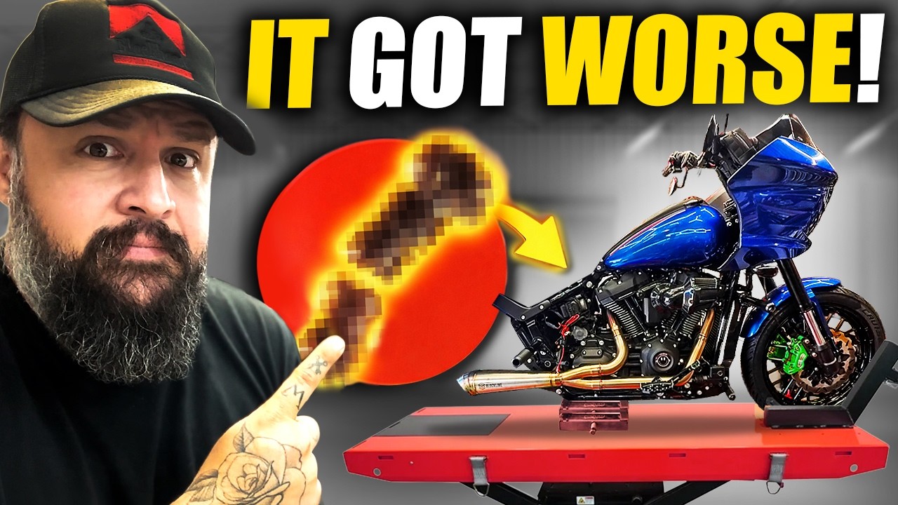 Fixing my Harley: What went wrong at 70mph