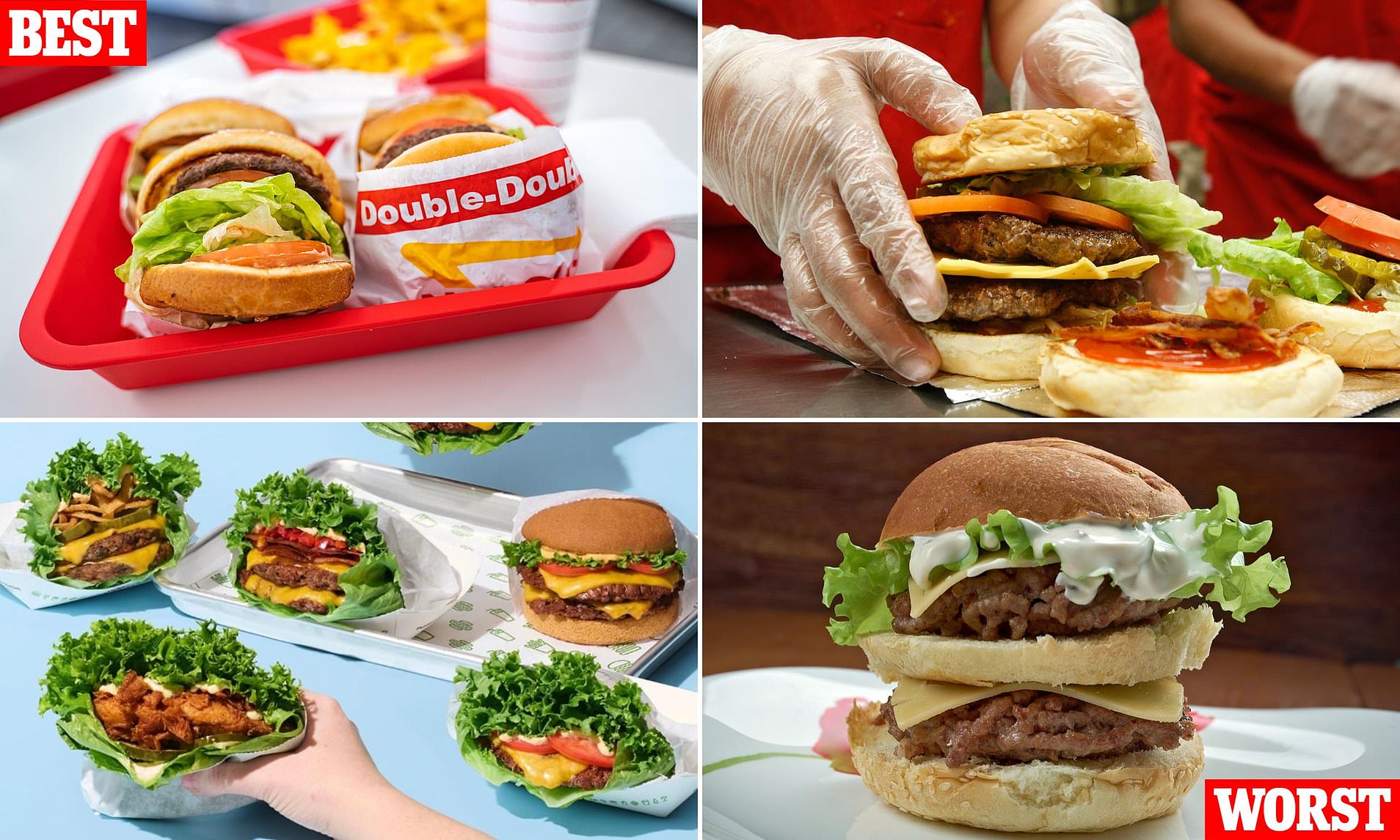 Professional tasters decide best and worst fast food cheeseburger - do ...