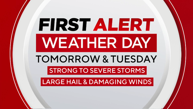 Monday, Tuesday to be First Alert Weather Days for North Texas storm ...
