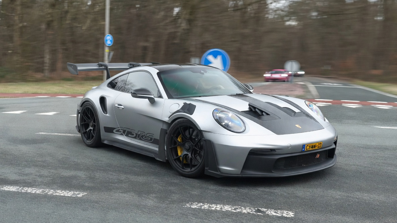 Loud Akrapovic Porsche 992 GT3 acceleration highlights in the streets