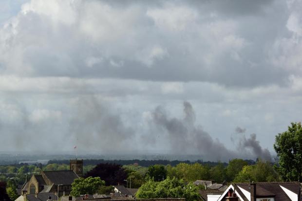 All we know so far about recycling centre fire as thick black smoke ...