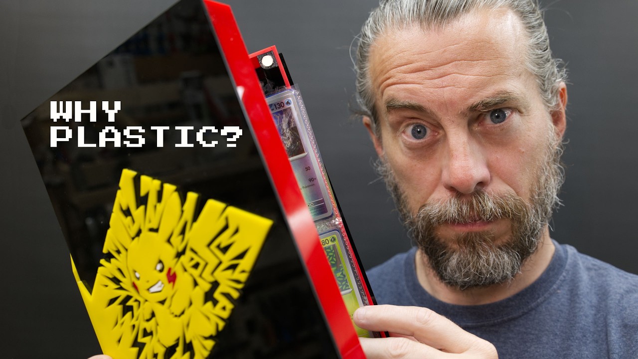 Making a book from plastic