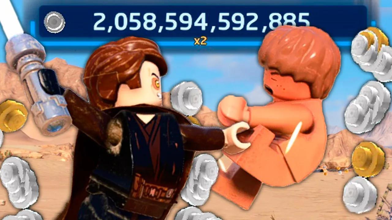 Como fiquei rico em LEGO Star Wars: A saga Skywalker