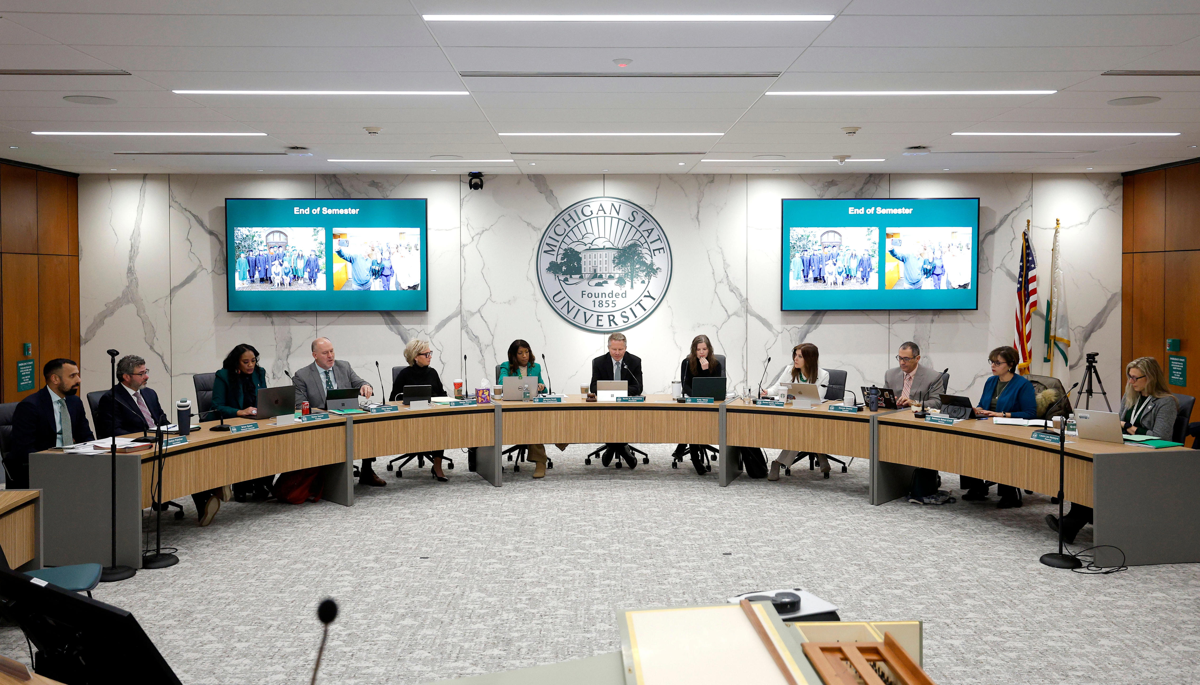 MSU board votes to limit trustees' speech in changes to code of conduct