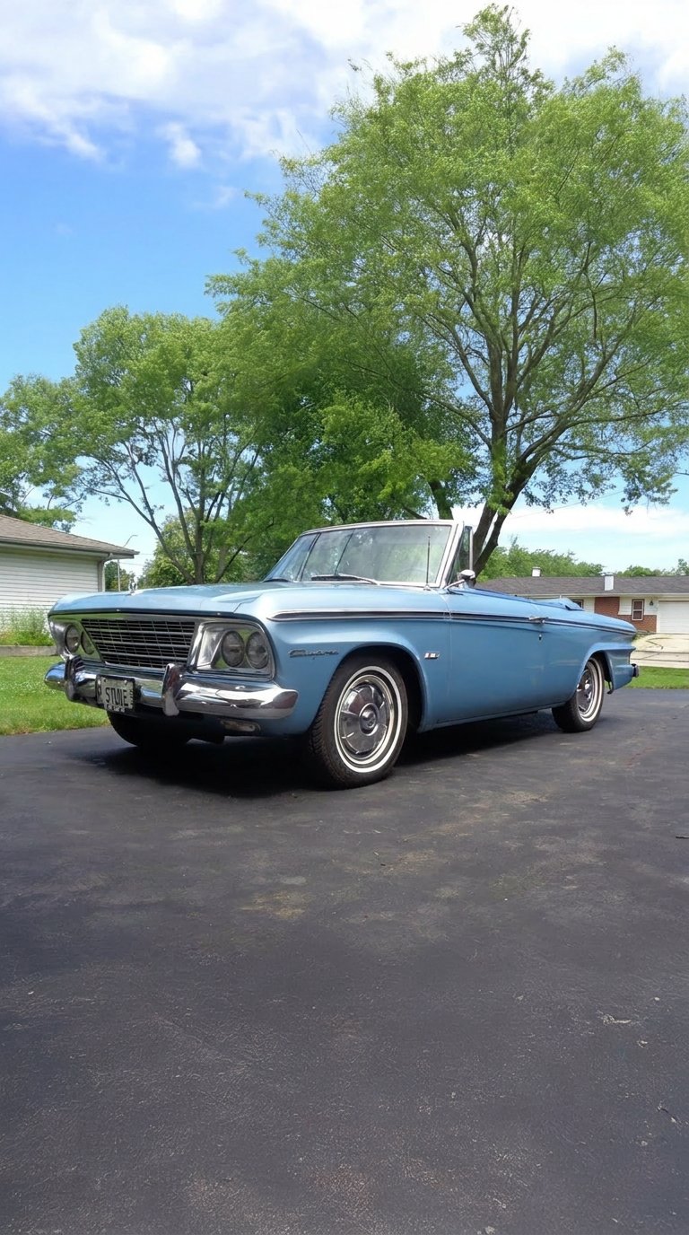 A look at a 1964 Studebaker Daytona convertible