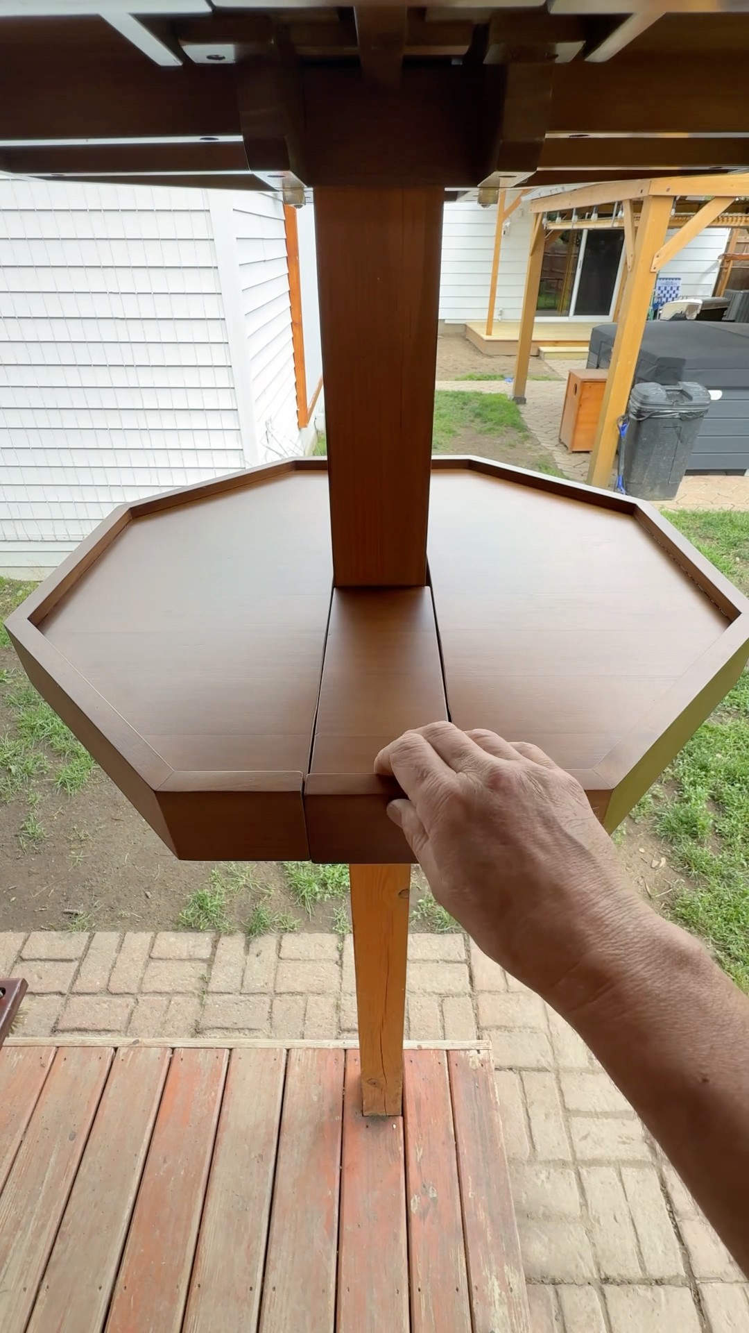 My post mount tables. Available for 4x4 or 6x6 posts