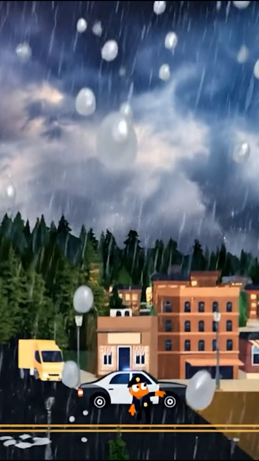 Raining goo, what really fell from the sky
